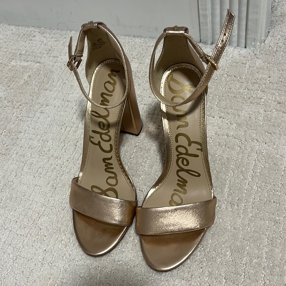 Sam Edelman | Shoes | Sam Edelman Daniella Sandal Rose Gold | Poshmark